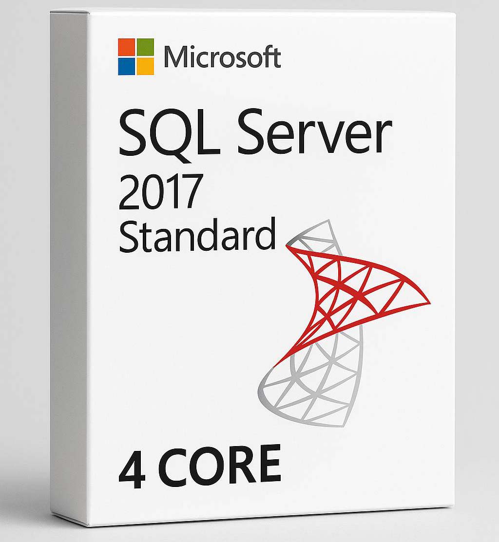 Microsoft SQL Server 2017 Standard 4 Core Lisans Satın Al